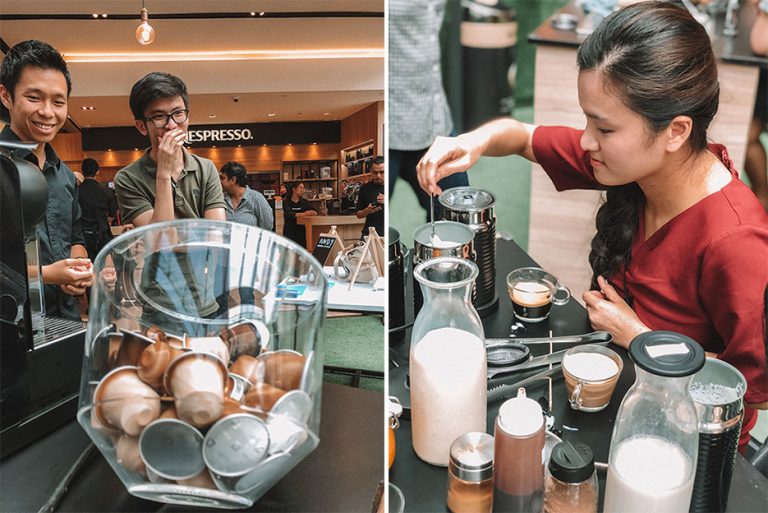 Judged a Nespresso Barista Competition - KinkyBlueFairy