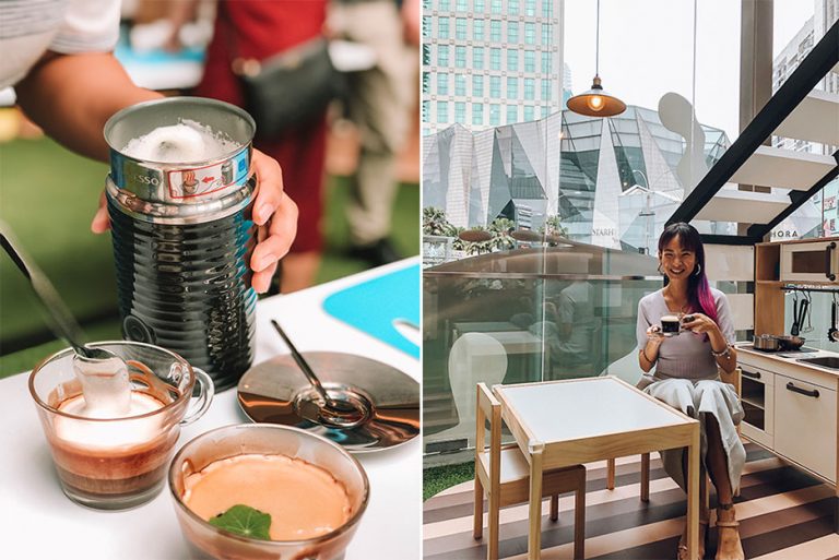 Judged a Nespresso Barista Competition - KinkyBlueFairy